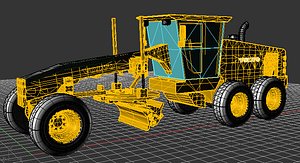 Grader 3D Models for Download | TurboSquid