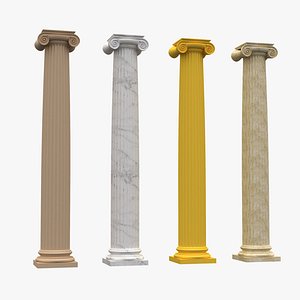 3D model corinthian column - TurboSquid 1451726