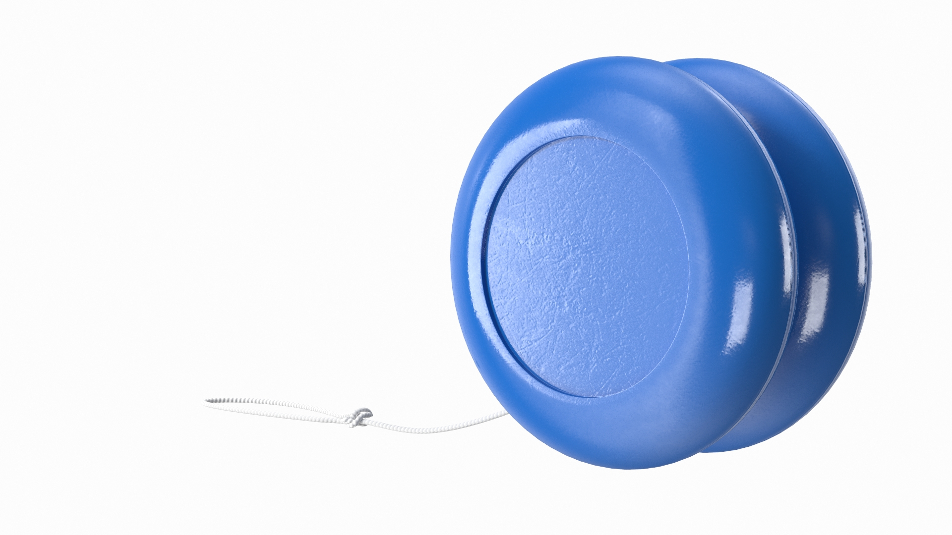 Yo-Yo Toy Blue 3D - TurboSquid 2120544