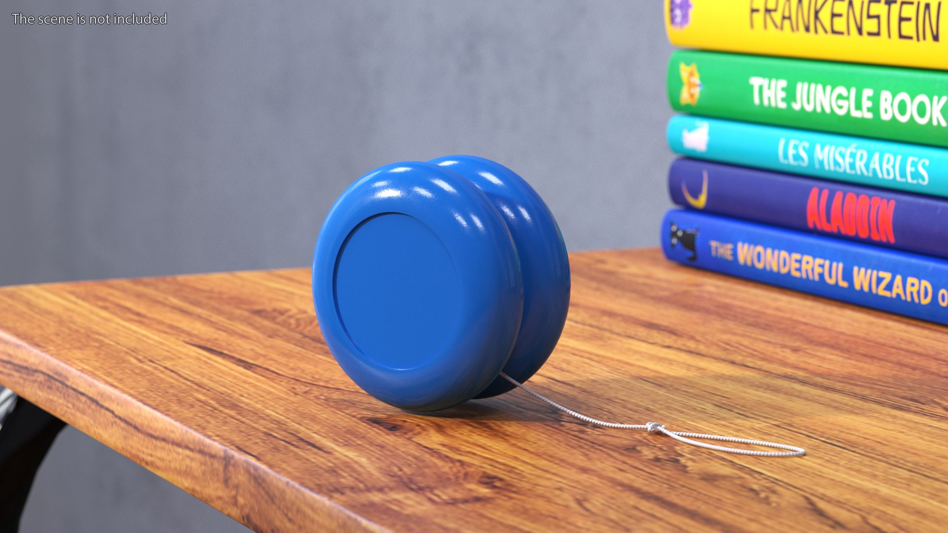 Yo-Yo Toy Blue 3D - TurboSquid 2120544