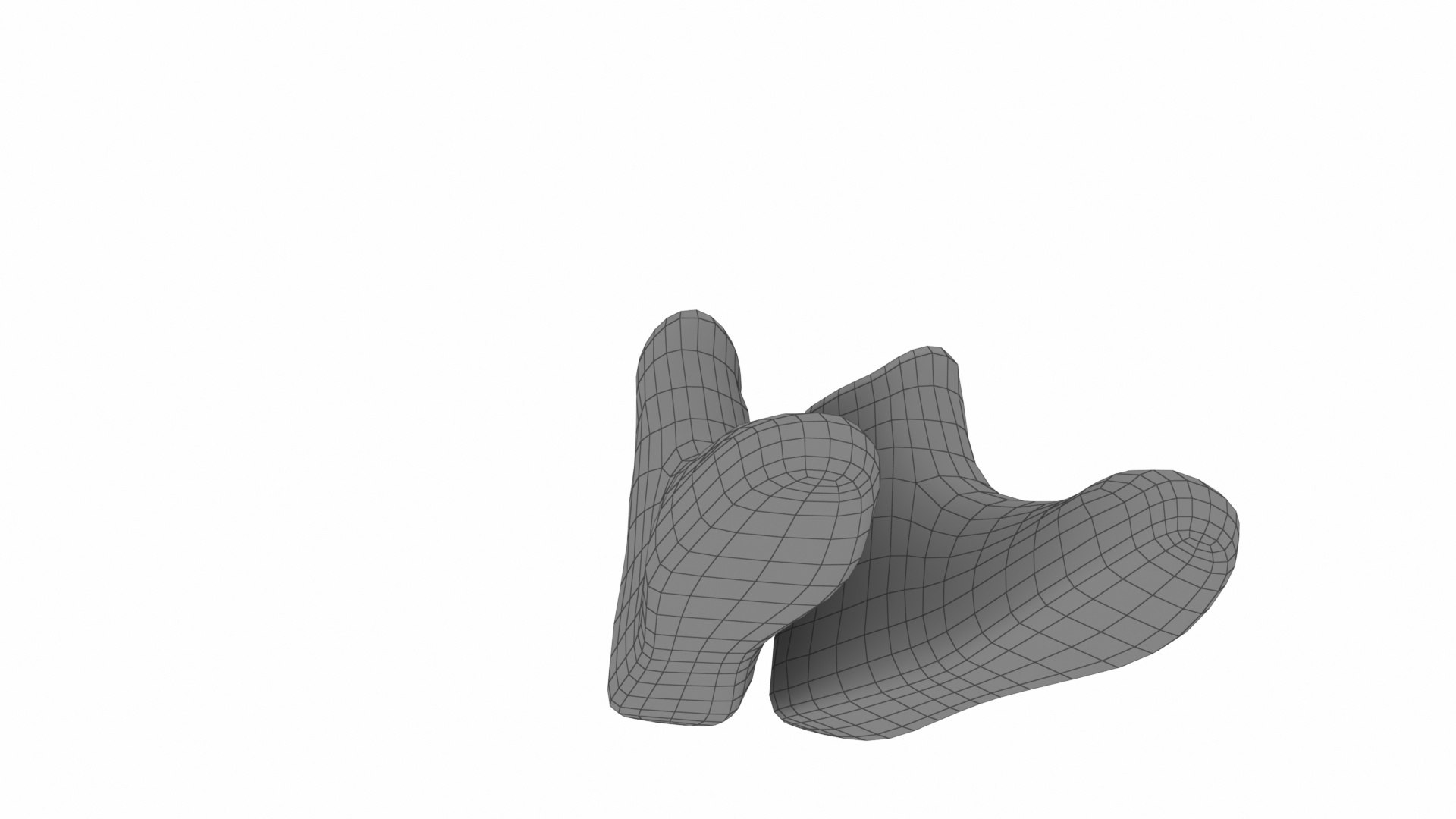 Boxing Shoes 3D Model - TurboSquid 1947670