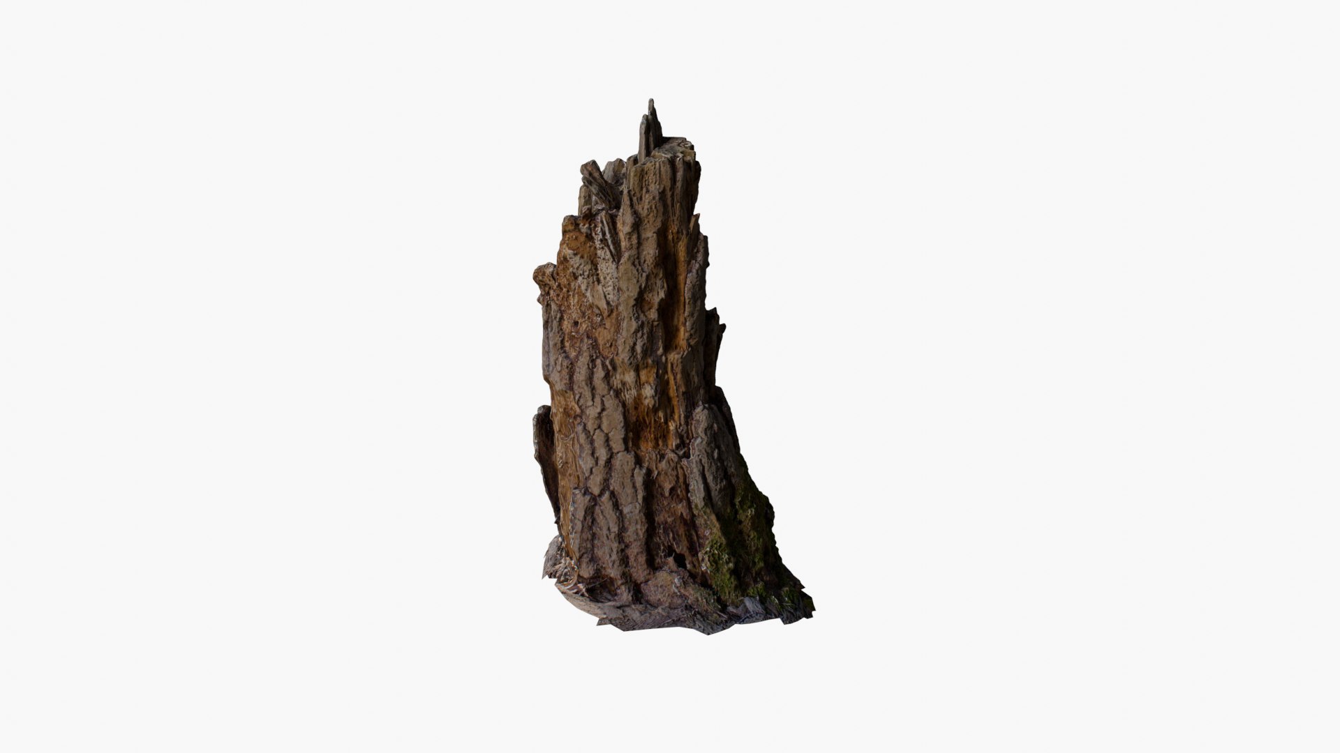 Free 3D Model Tree Stump 002 - TurboSquid 2063856