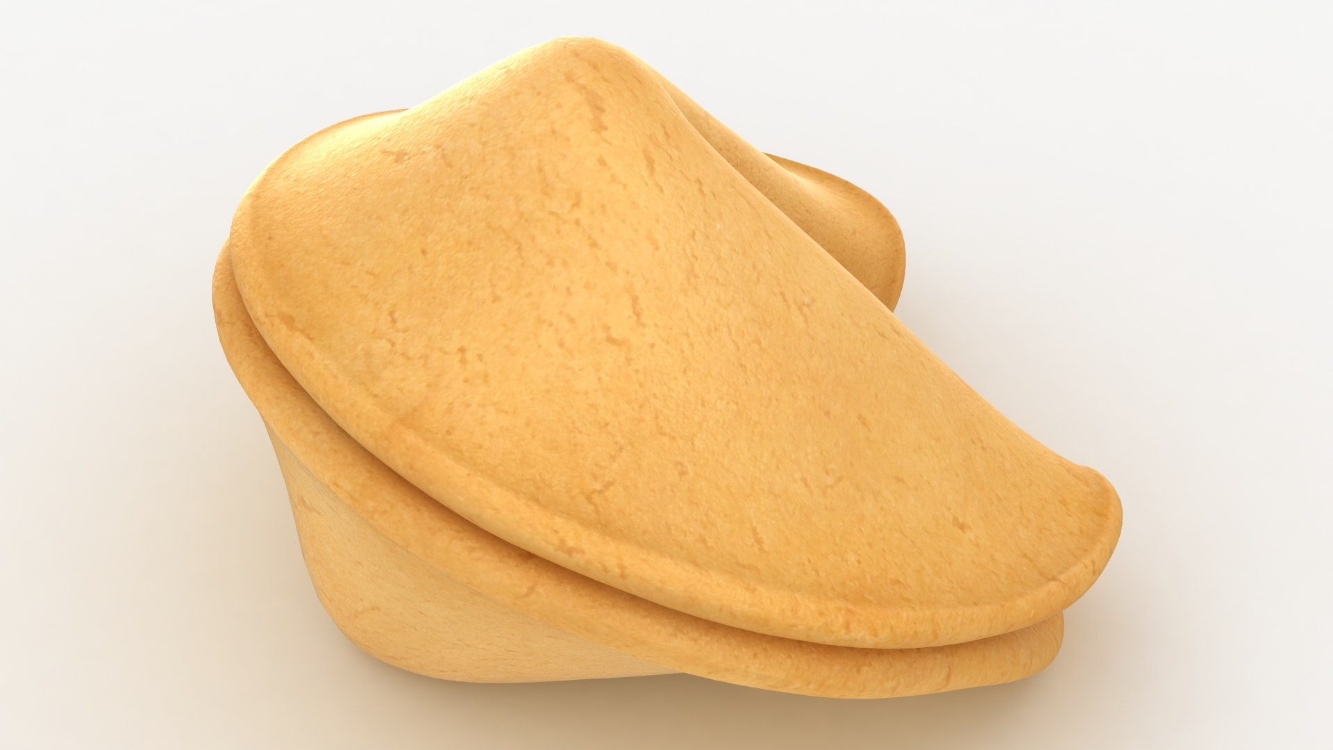 3D Fortune Cookie Model - TurboSquid 1495420