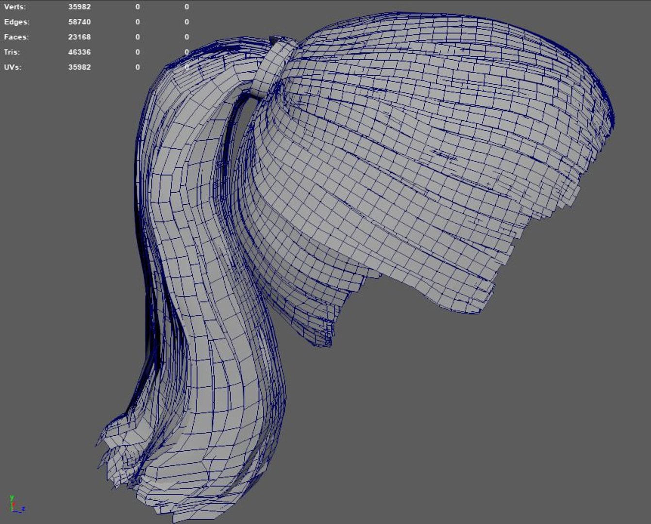 3D Hair Haircut Model - TurboSquid 1501489
