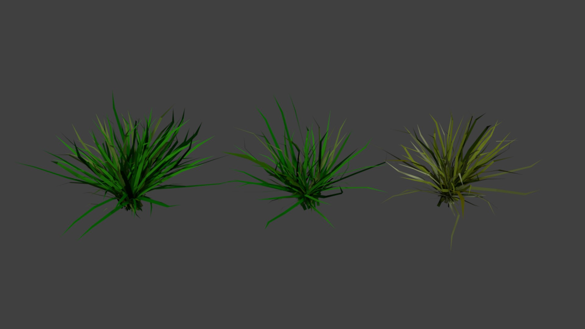 3 Grass 3D Model - TurboSquid 1247054