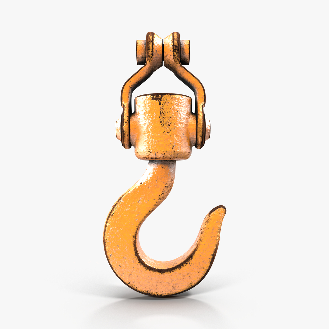 Crane Hook 3D Model - TurboSquid 1332130