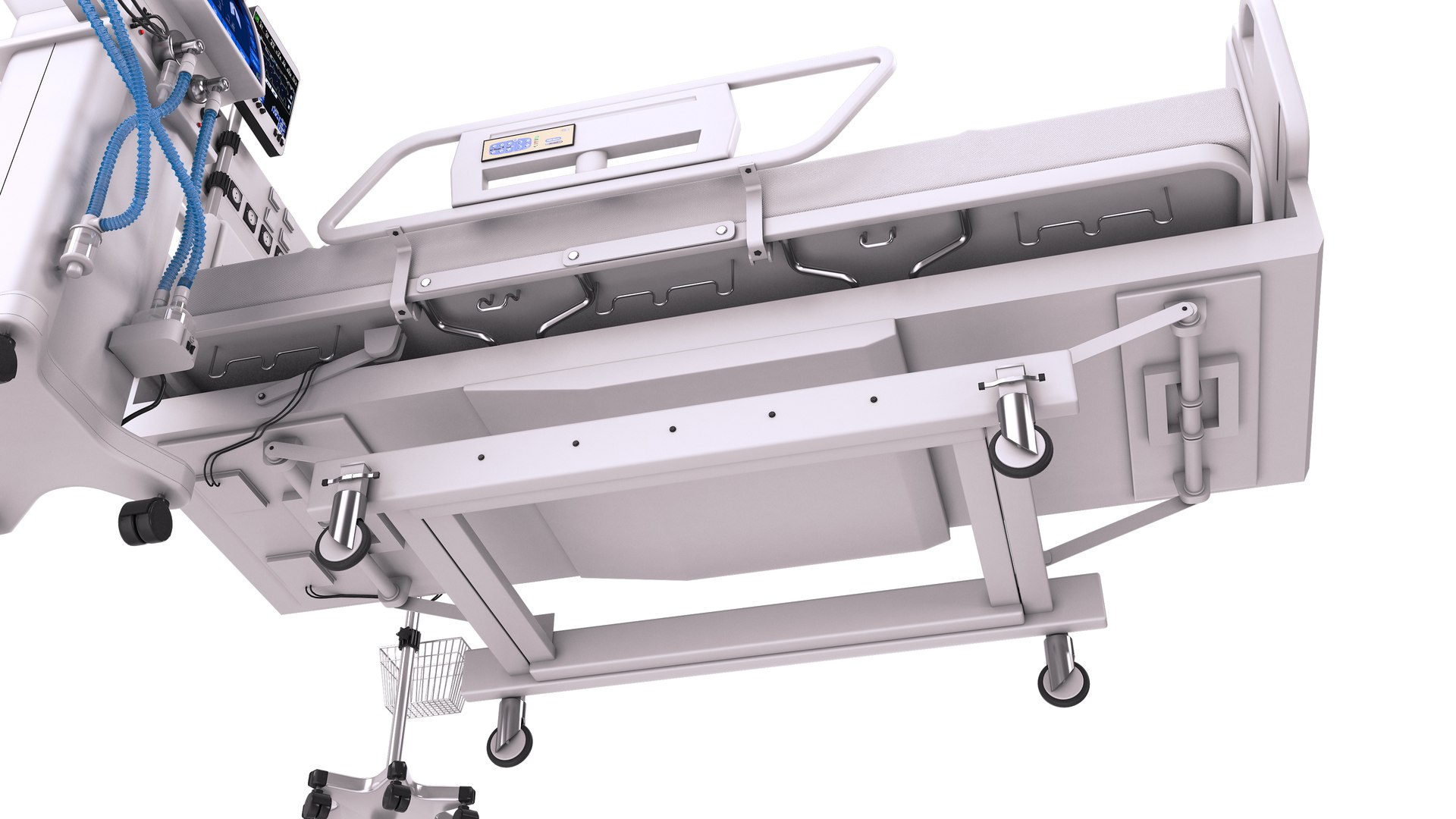 3D Model ICU Equipment - White - TurboSquid 1913553