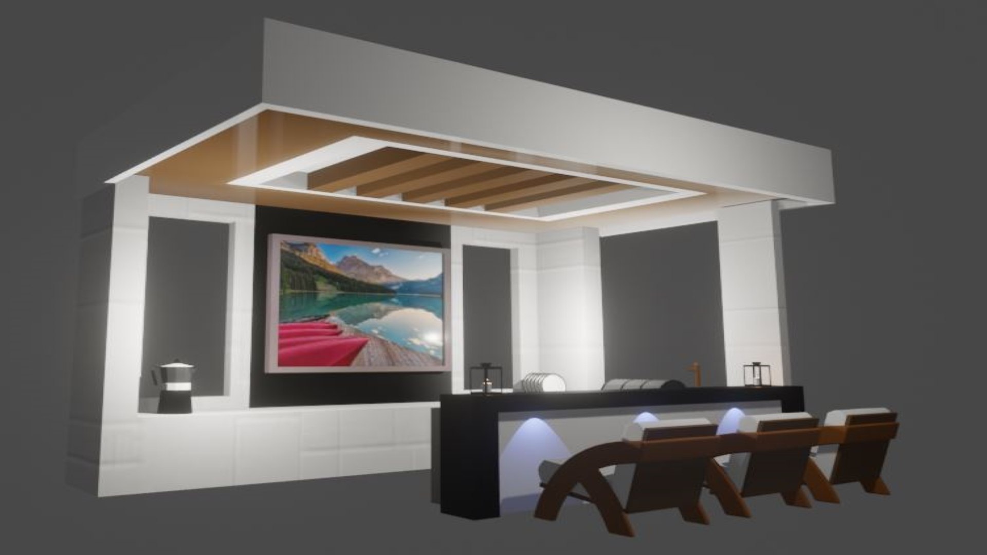 Outdoor Kitchen 3D Model - TurboSquid 2090905