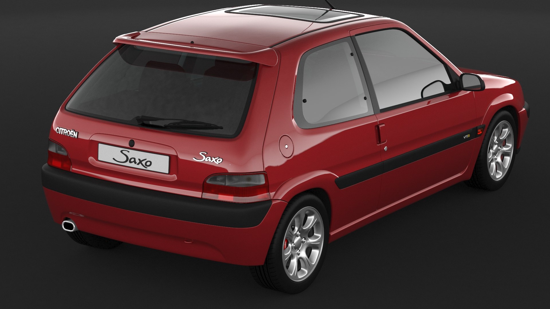 Citroen Saxo VTS 3D Model - TurboSquid 2281963