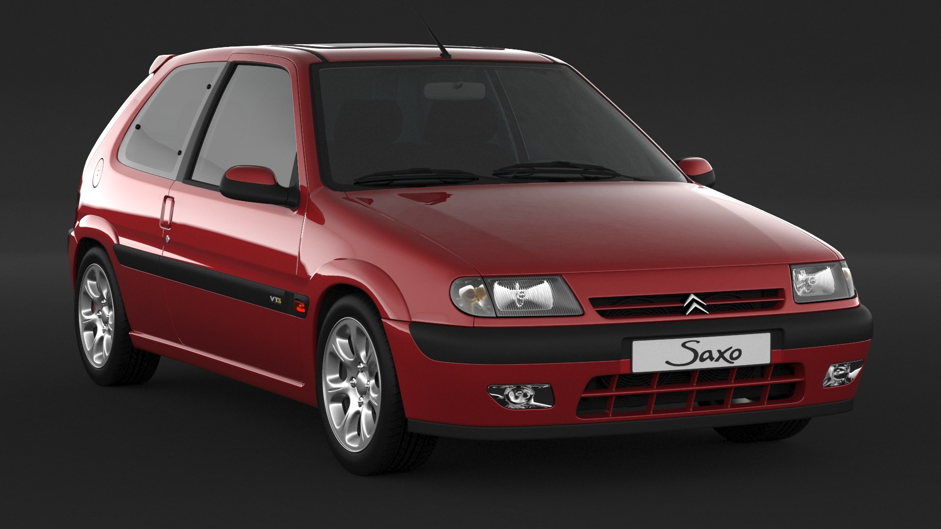Citroen Saxo VTS 3D Model - TurboSquid 2281963