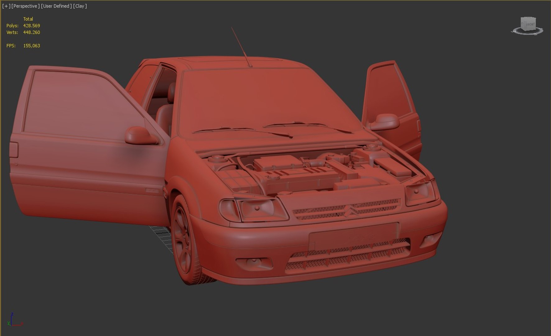 Citroen Saxo VTS 3D Model - TurboSquid 2281963