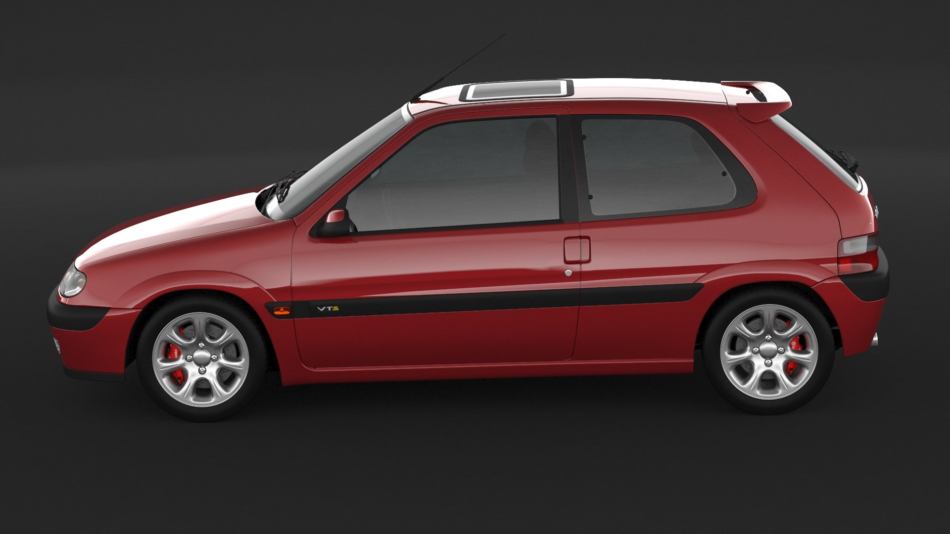Citroen Saxo VTS 3D Model - TurboSquid 2281963