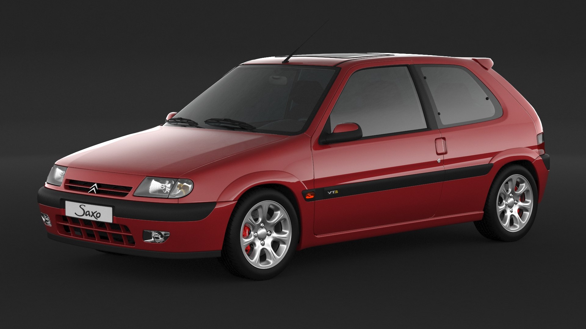 Citroen Saxo VTS 3D Model - TurboSquid 2281963