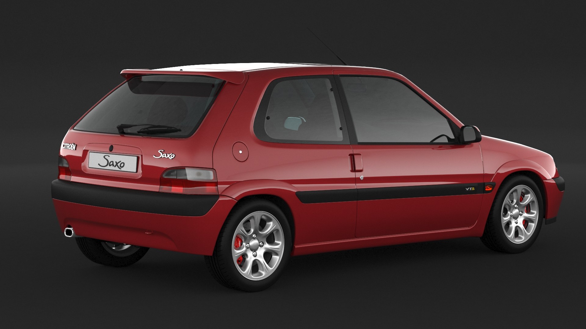 Citroen Saxo VTS 3D Model - TurboSquid 2281963