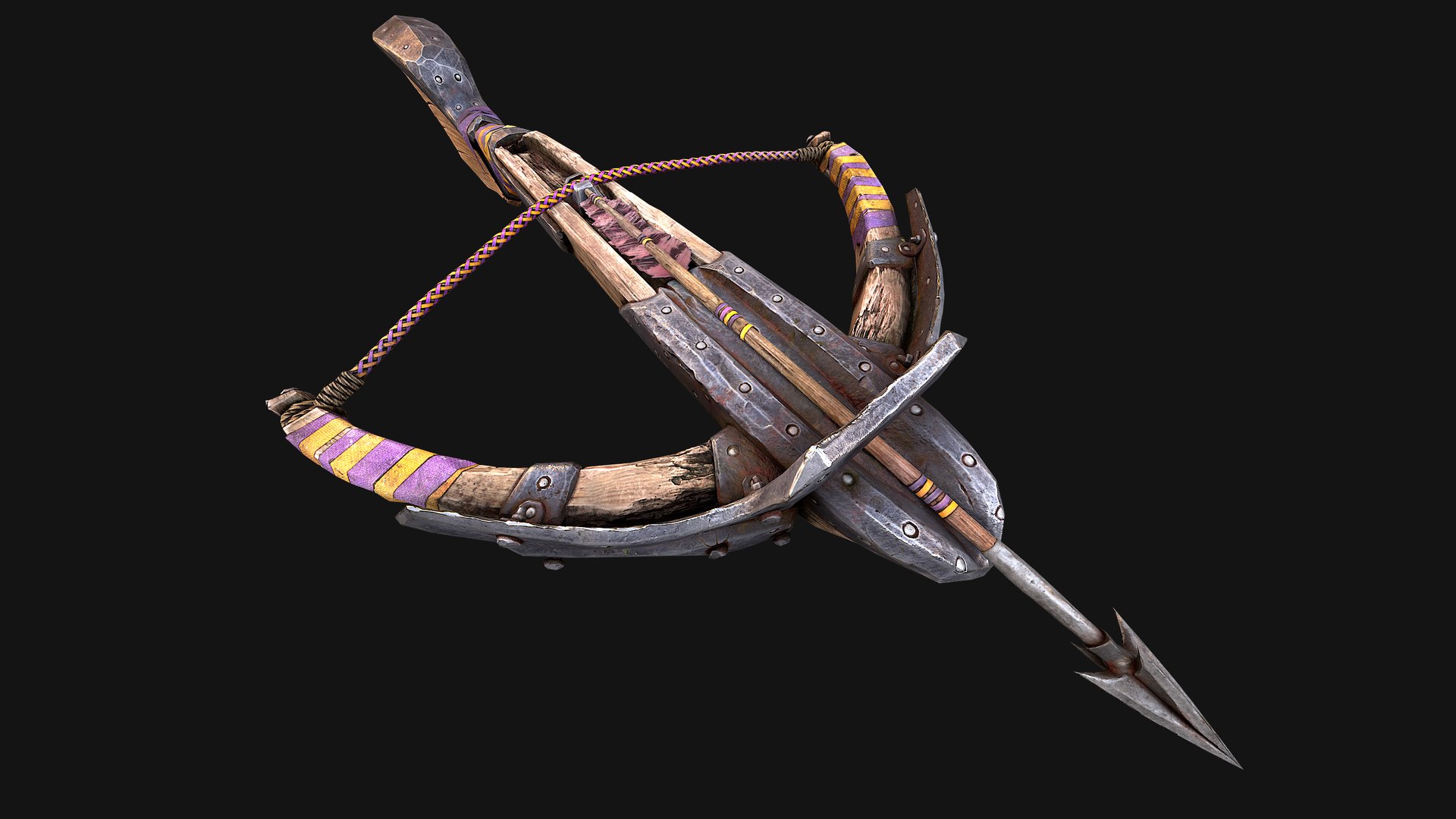 3D Medieval Crossbow Tournament Fair Weapon - TurboSquid 2471296