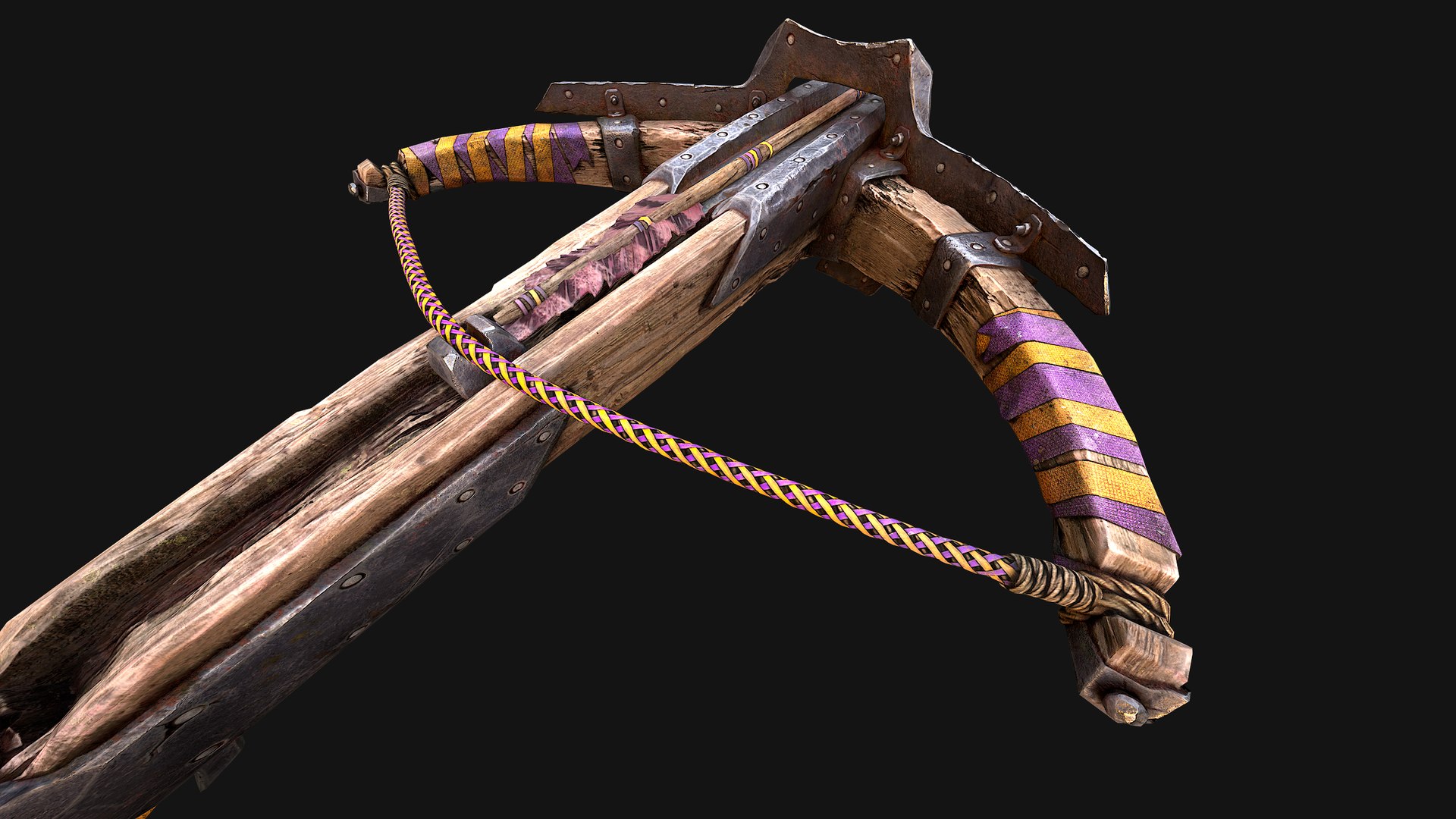 3D Medieval Crossbow Tournament Fair Weapon - TurboSquid 2471296