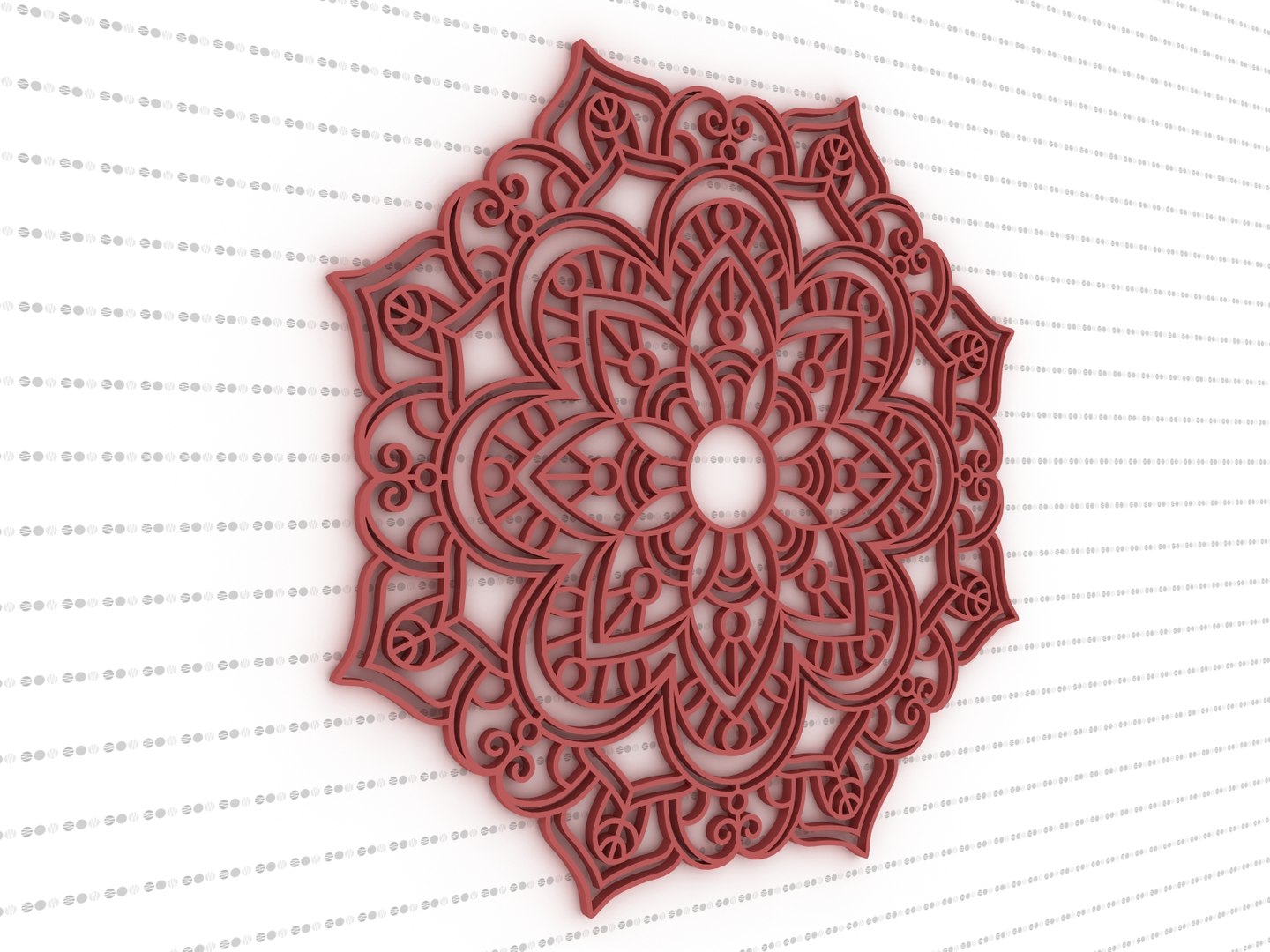 Mandala Cnc Model - TurboSquid 1583506