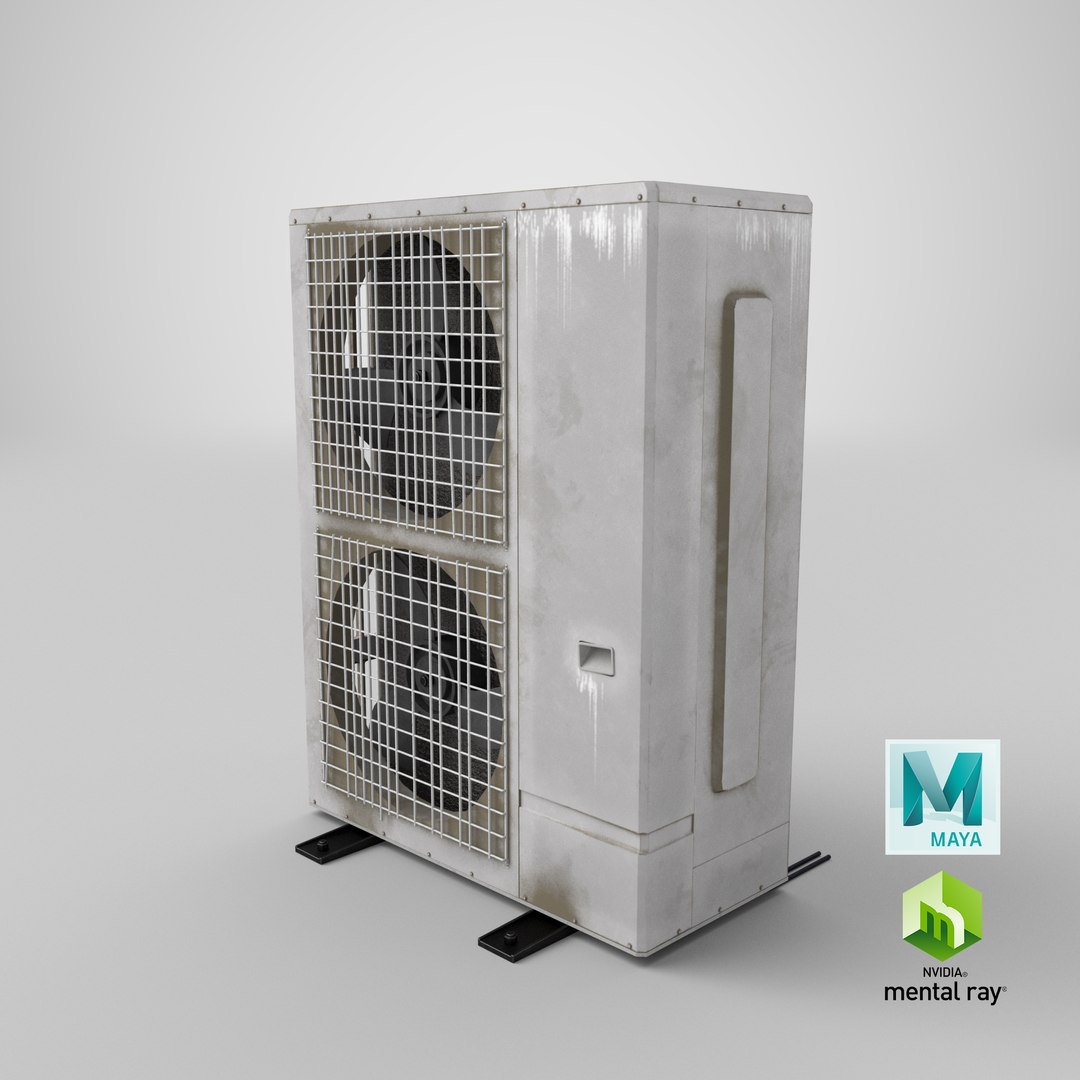 Old Heat Pump 3D model - TurboSquid 1946657