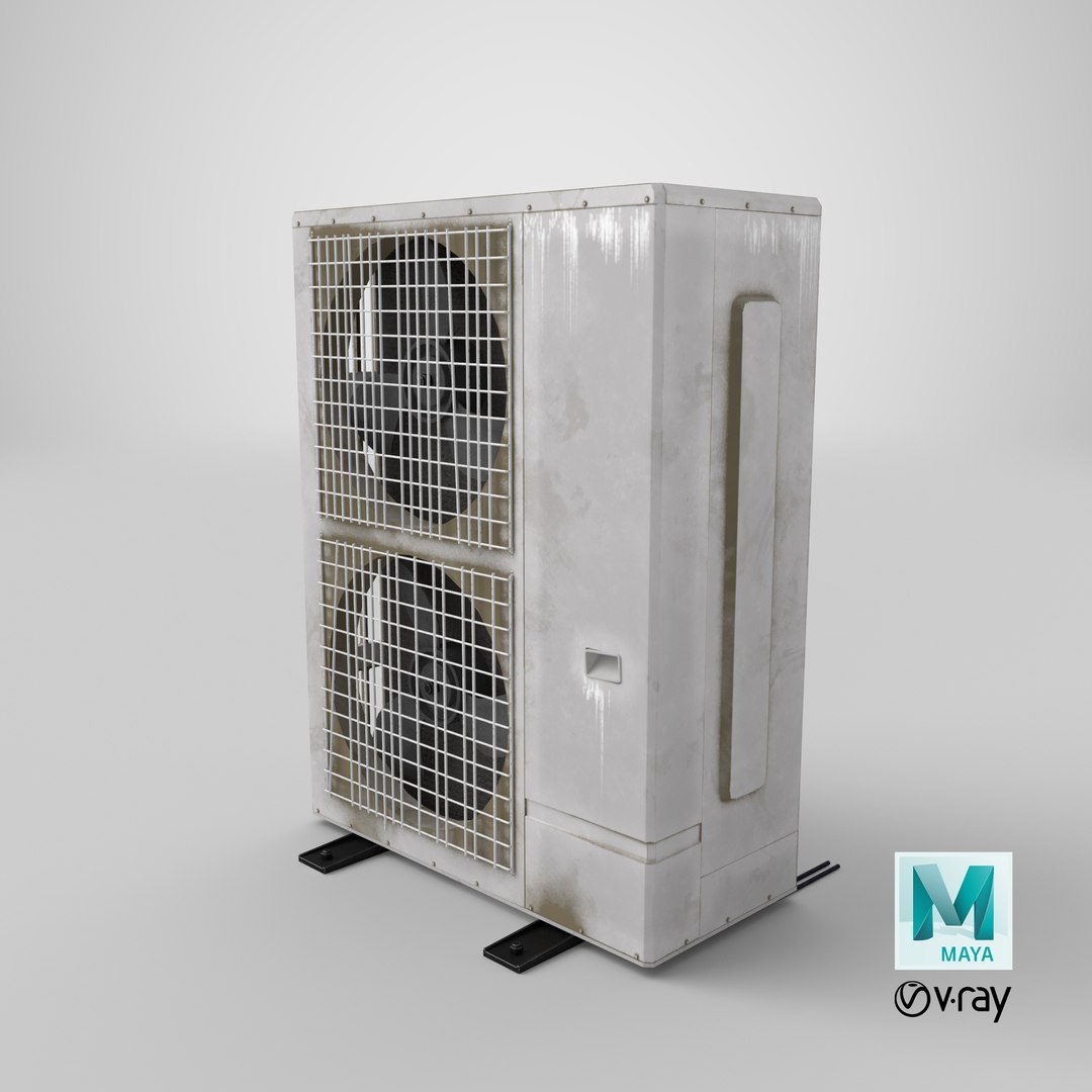 Old Heat Pump 3D model - TurboSquid 1946657