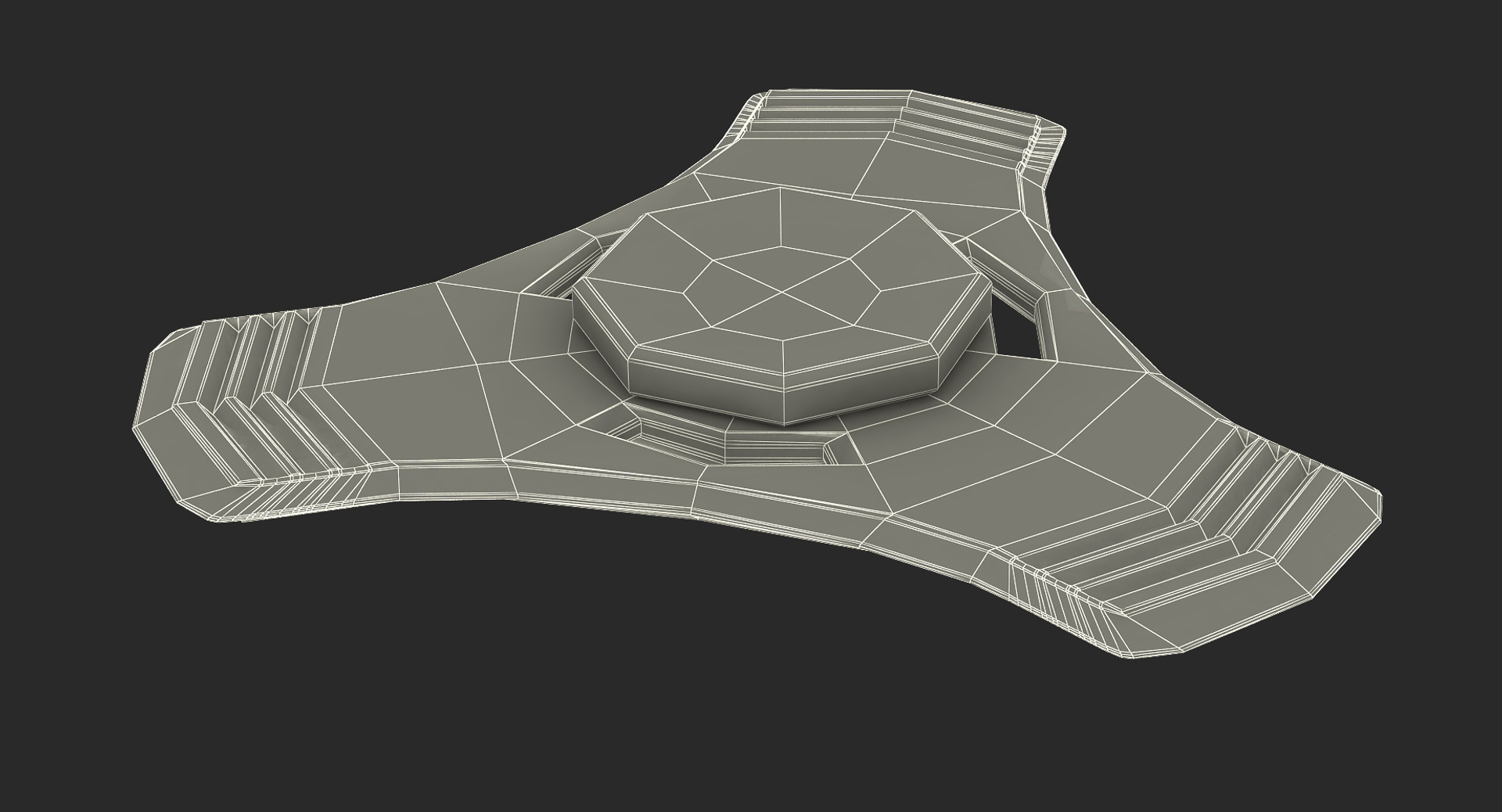 Metal Fidget Hand Spinner 3D Model - TurboSquid 1203491