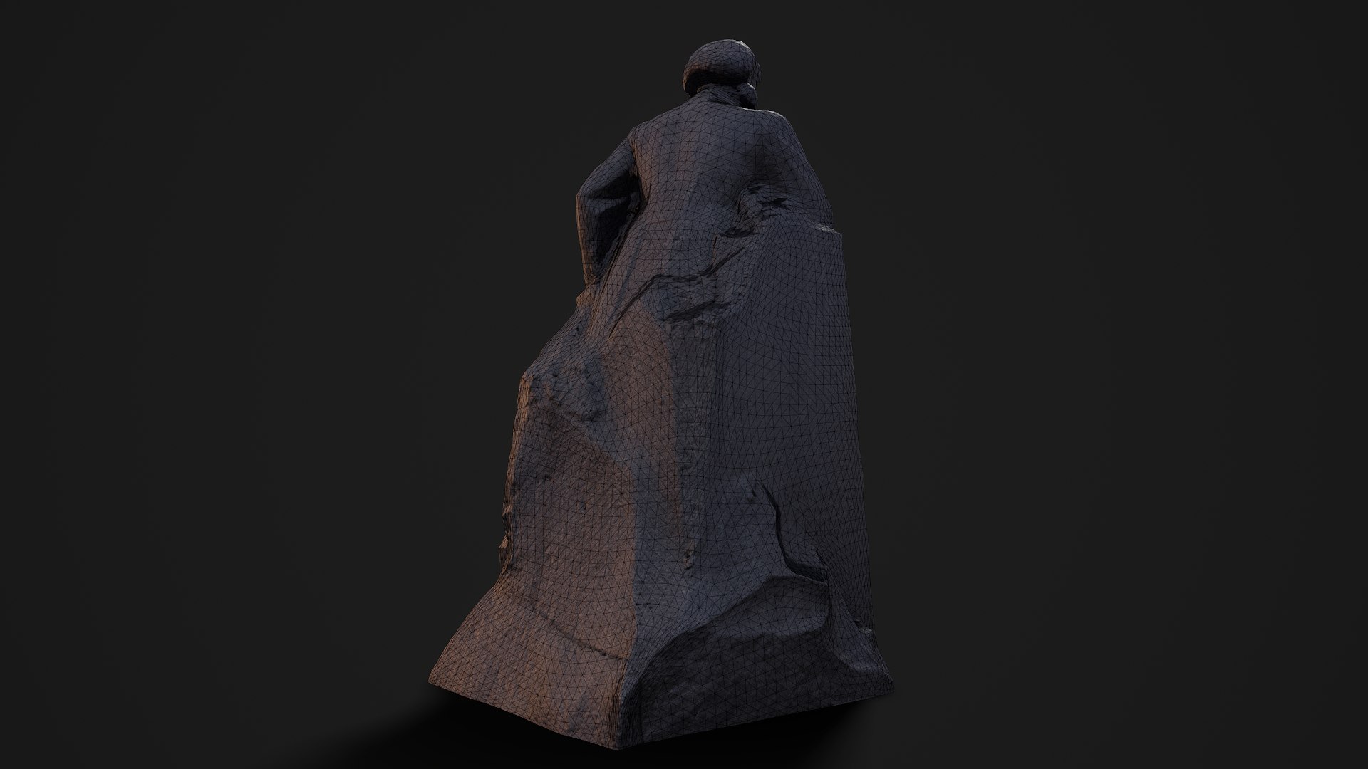 3D Model Statue Of Karl Marx - TurboSquid 2135991