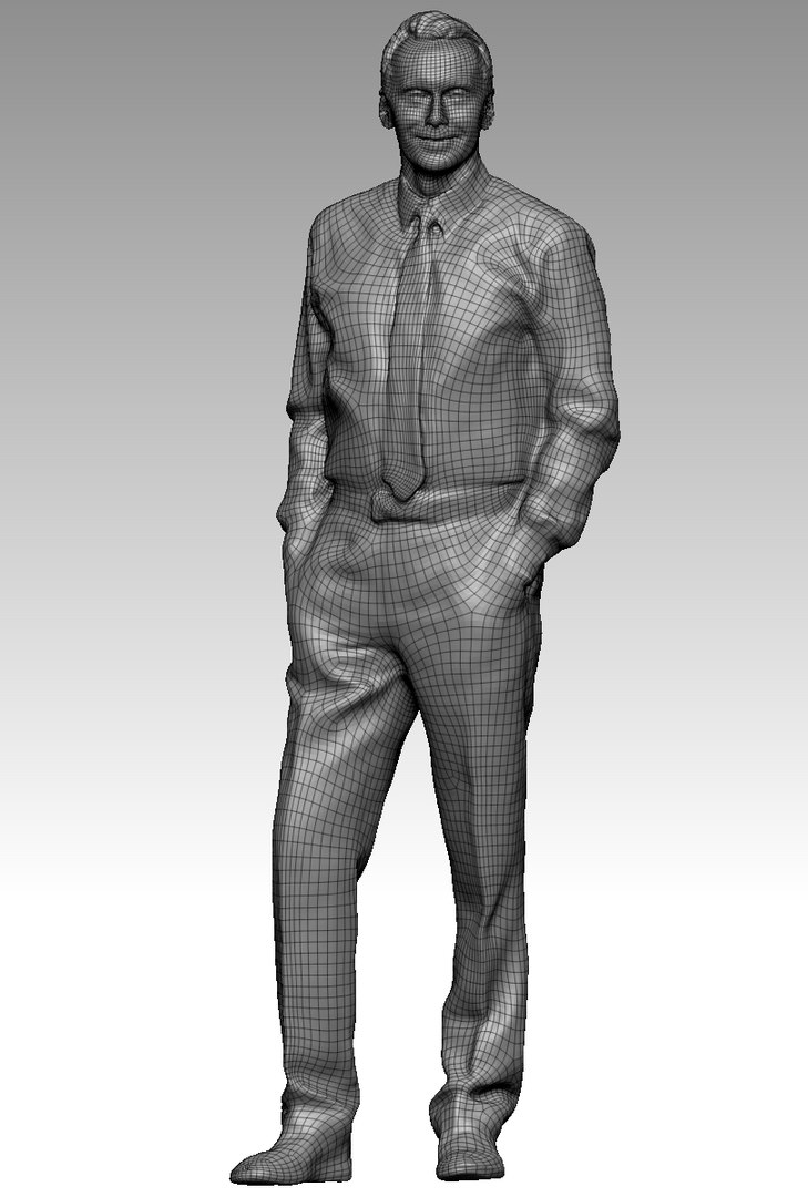 3D Photogrammetry Adult Man Character Model - TurboSquid 1600220