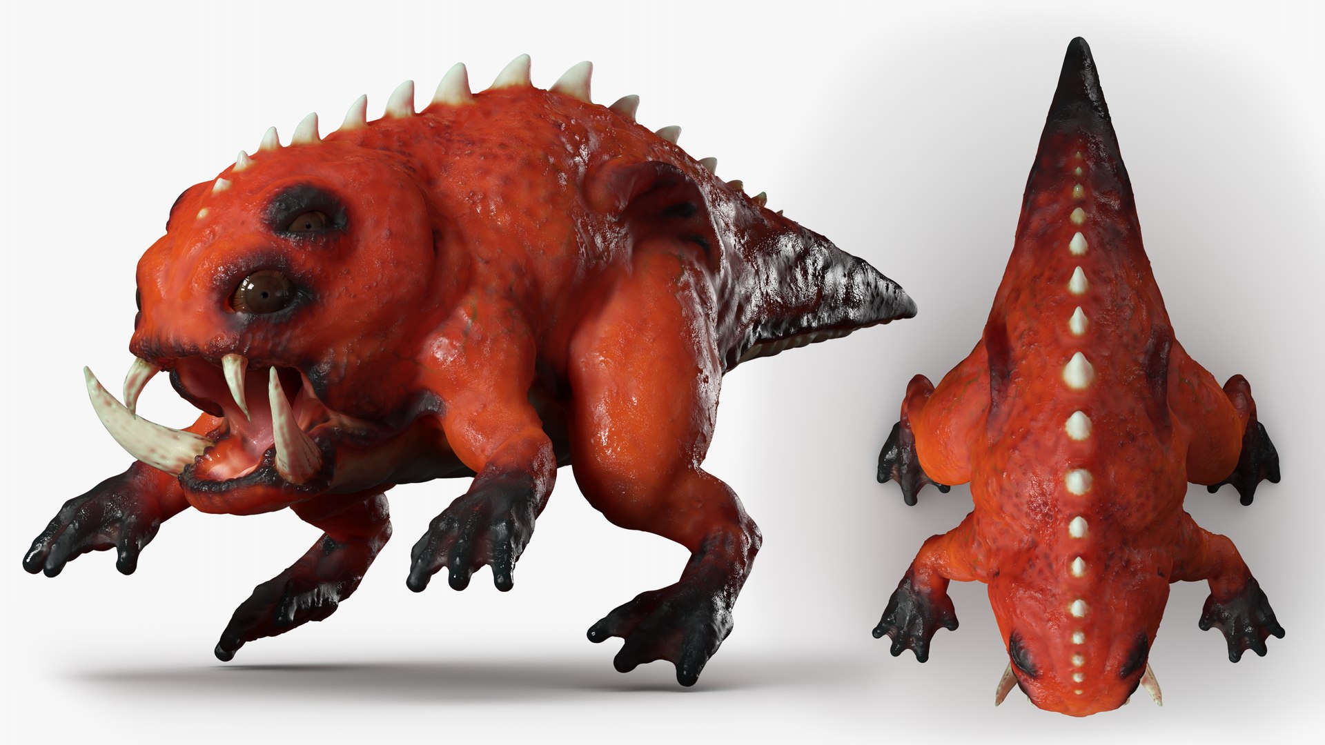 Lizard Demon 3D Model - TurboSquid 1984809