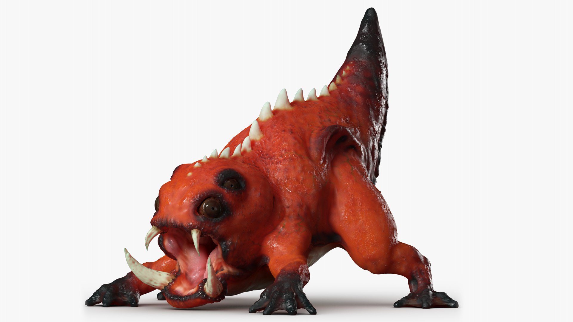 Lizard Demon 3D Model - TurboSquid 1984809