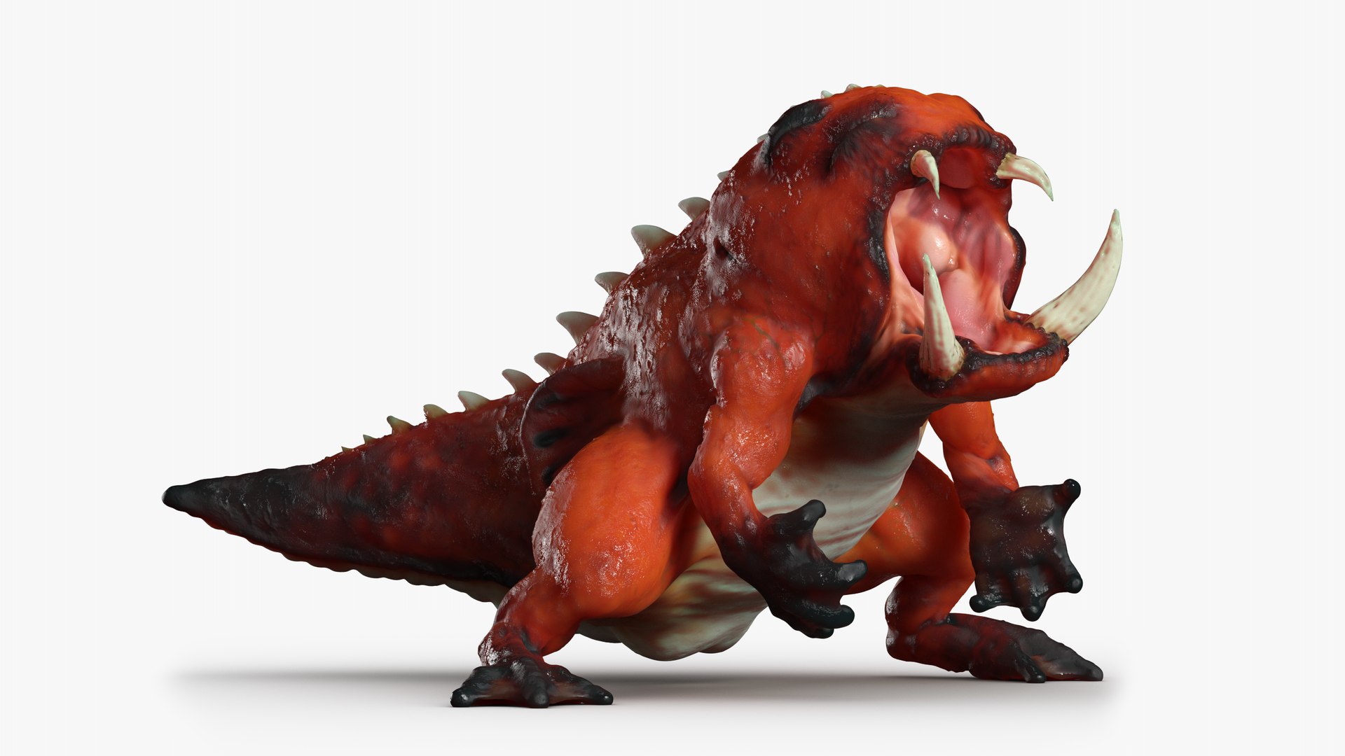 Lizard Demon 3D Model - TurboSquid 1984809