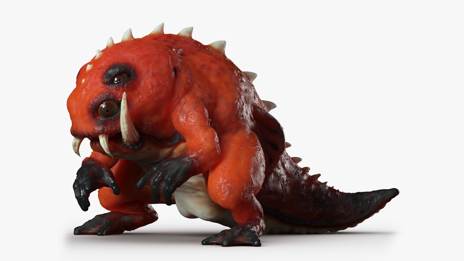 Lizard Demon 3D Model - TurboSquid 1984809