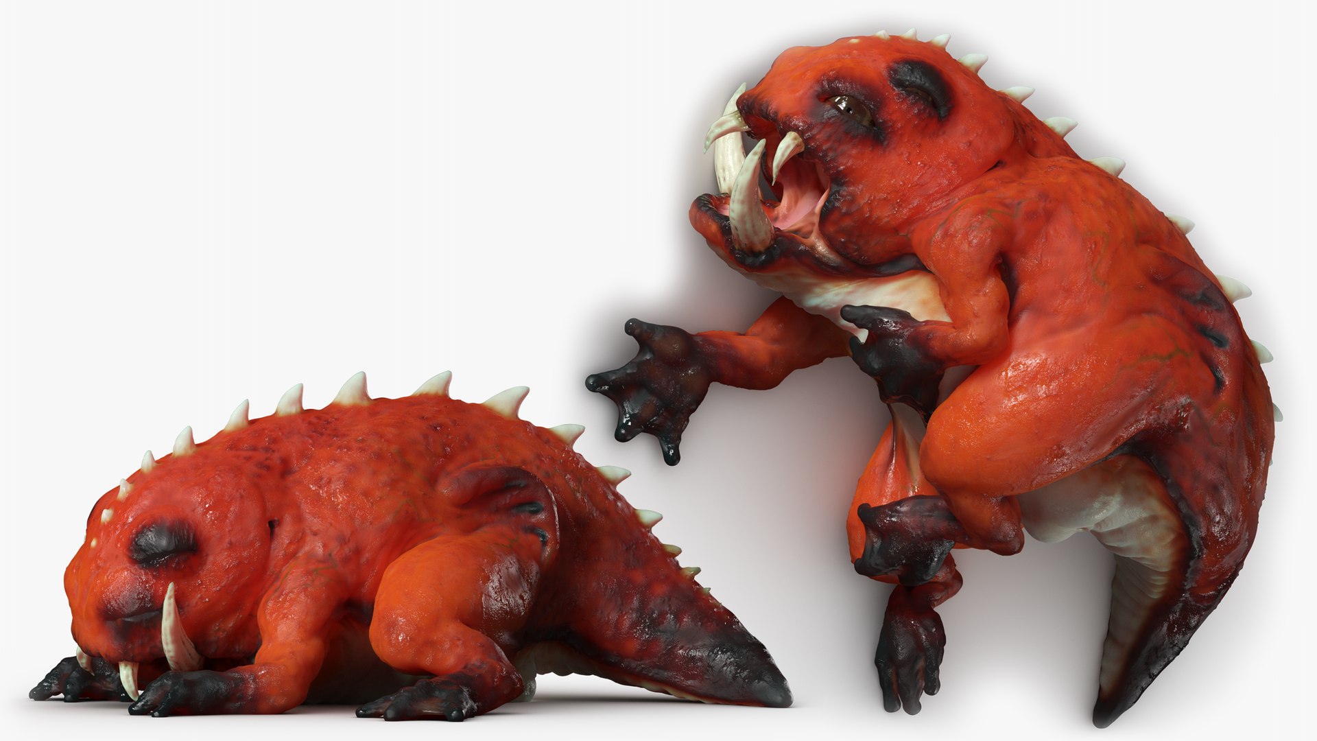 Lizard Demon 3D Model - TurboSquid 1984809