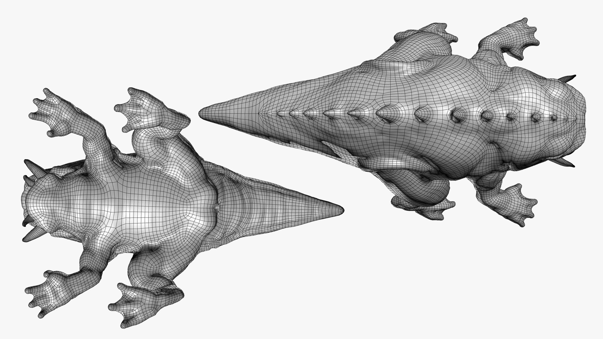 Lizard Demon 3D Model - TurboSquid 1984809