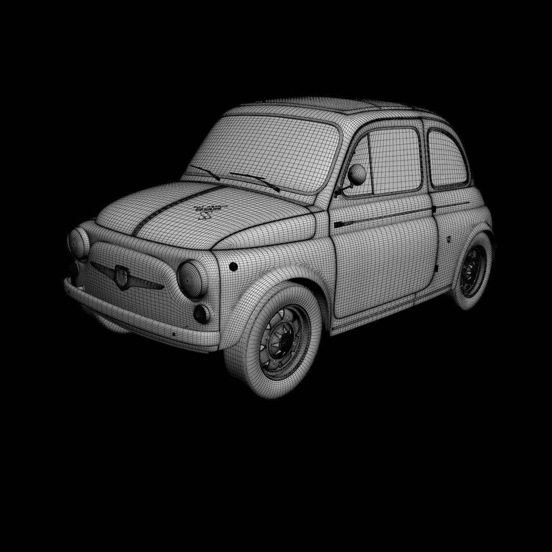 3d 1967 Abarth 595 Ss