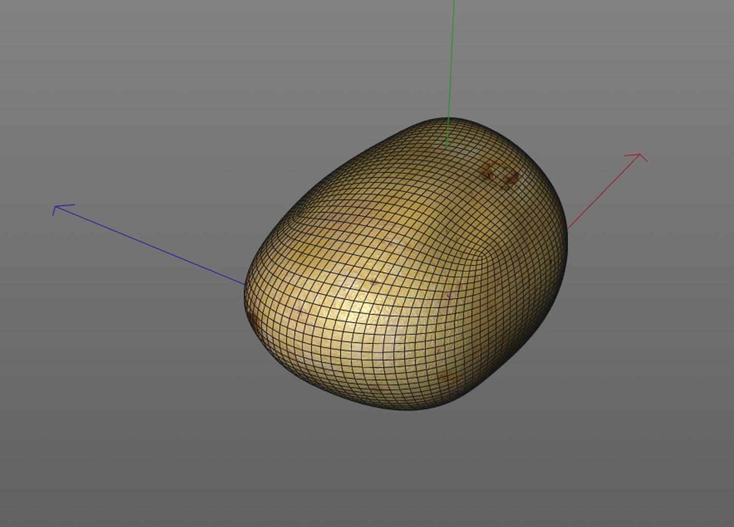 Potato 3D Model - TurboSquid 1544564