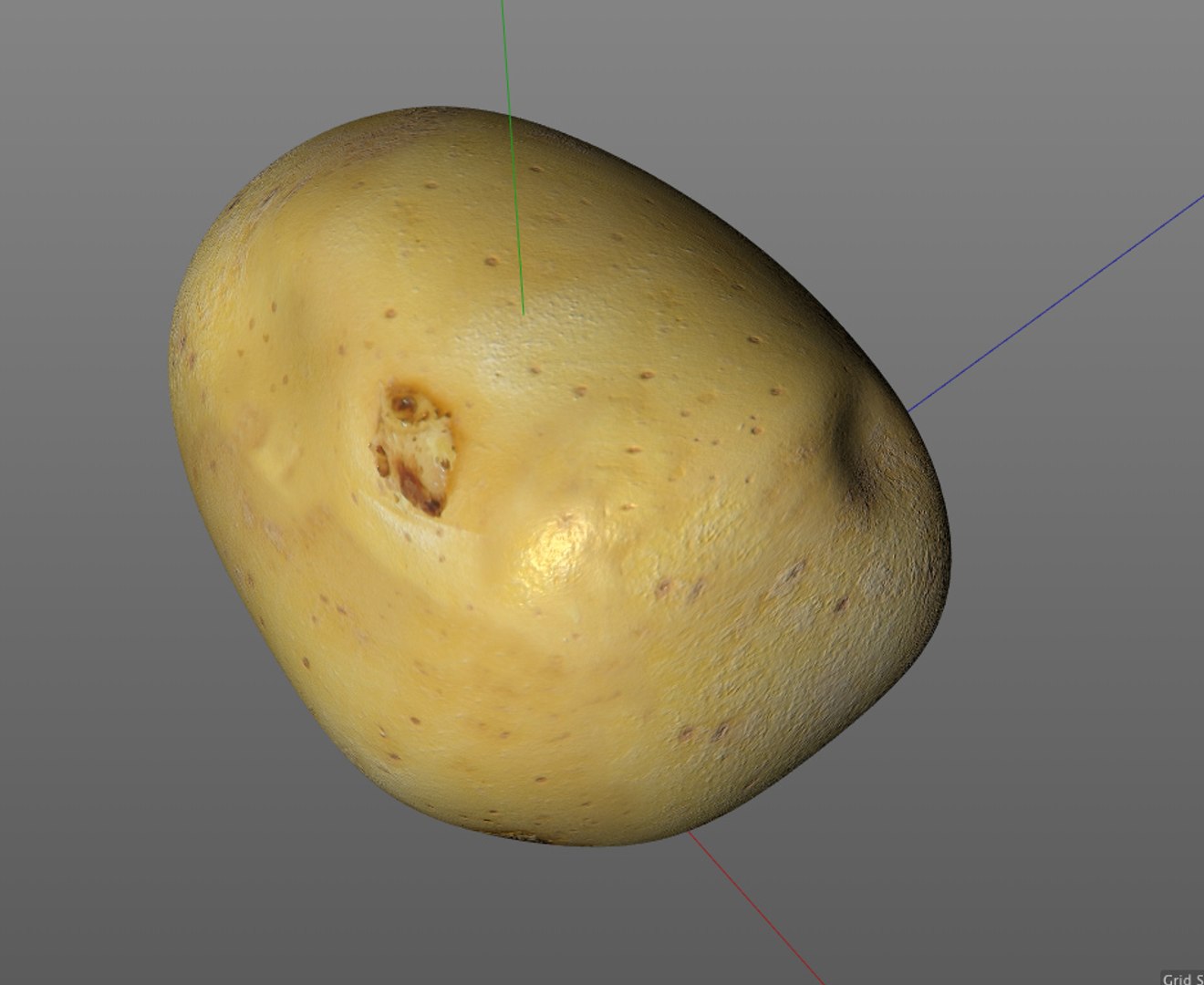 Potato 3D Model - TurboSquid 1544564