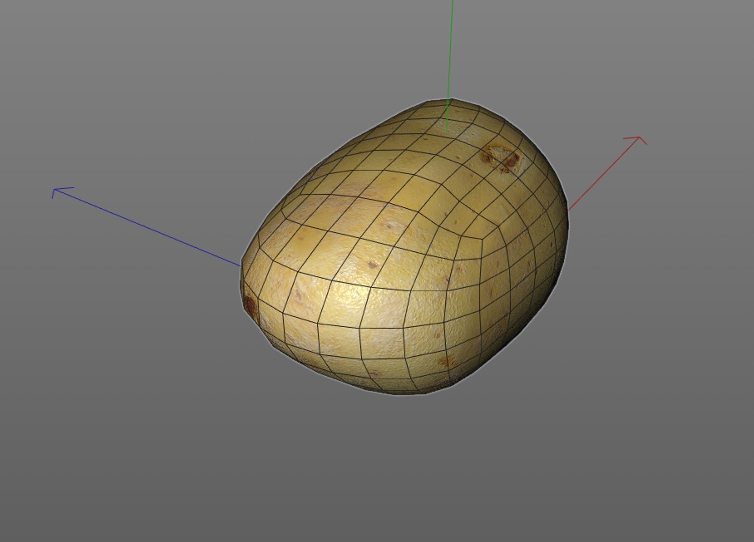 Potato 3D Model - TurboSquid 1544564