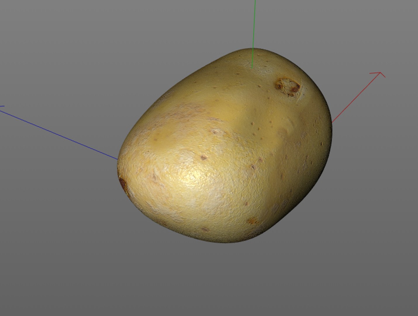 Potato 3D Model - TurboSquid 1544564