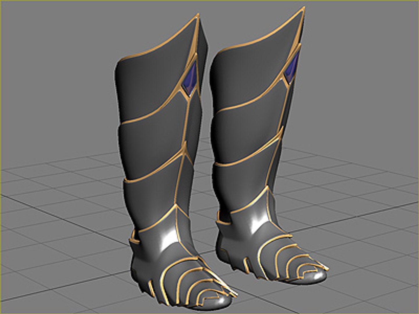 3d model fantasy knight tools armor