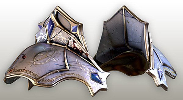 3d model fantasy knight tools armor