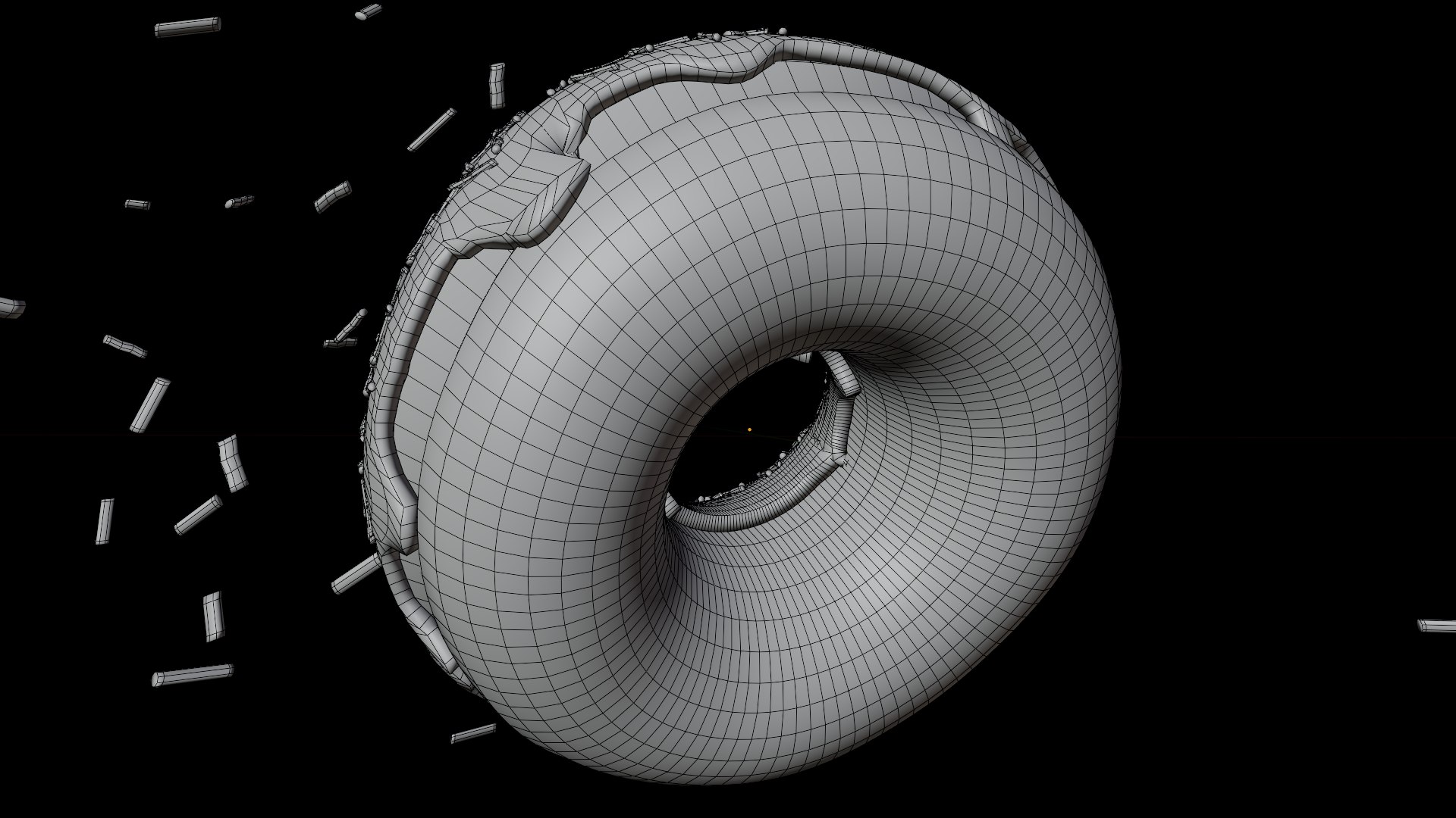 3D Donut - From Blender Guru Tutorial - TurboSquid 2126478