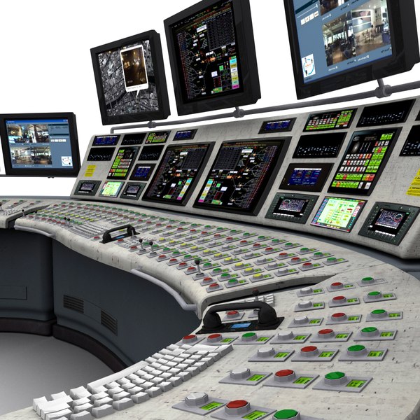 control room 3d max