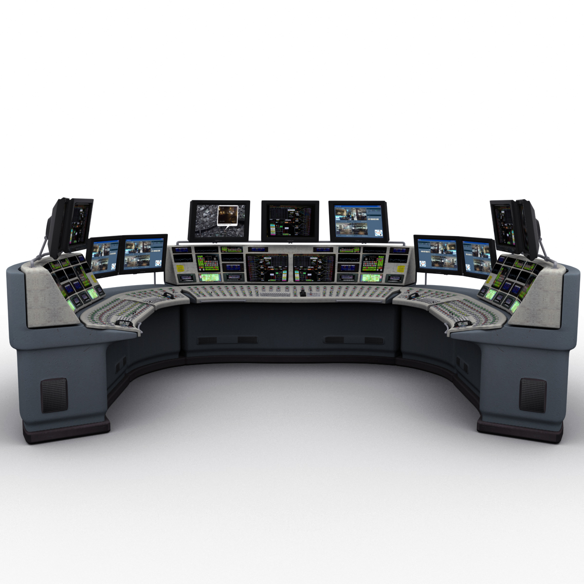 control room 3d max