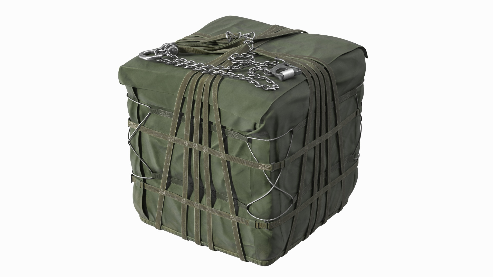 3D Military Cargo Lifting Net Bag Standing - TurboSquid 2194772