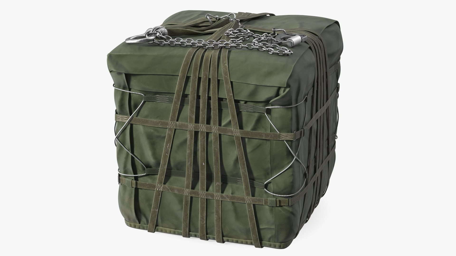 3D Military Cargo Lifting Net Bag Standing - TurboSquid 2194772
