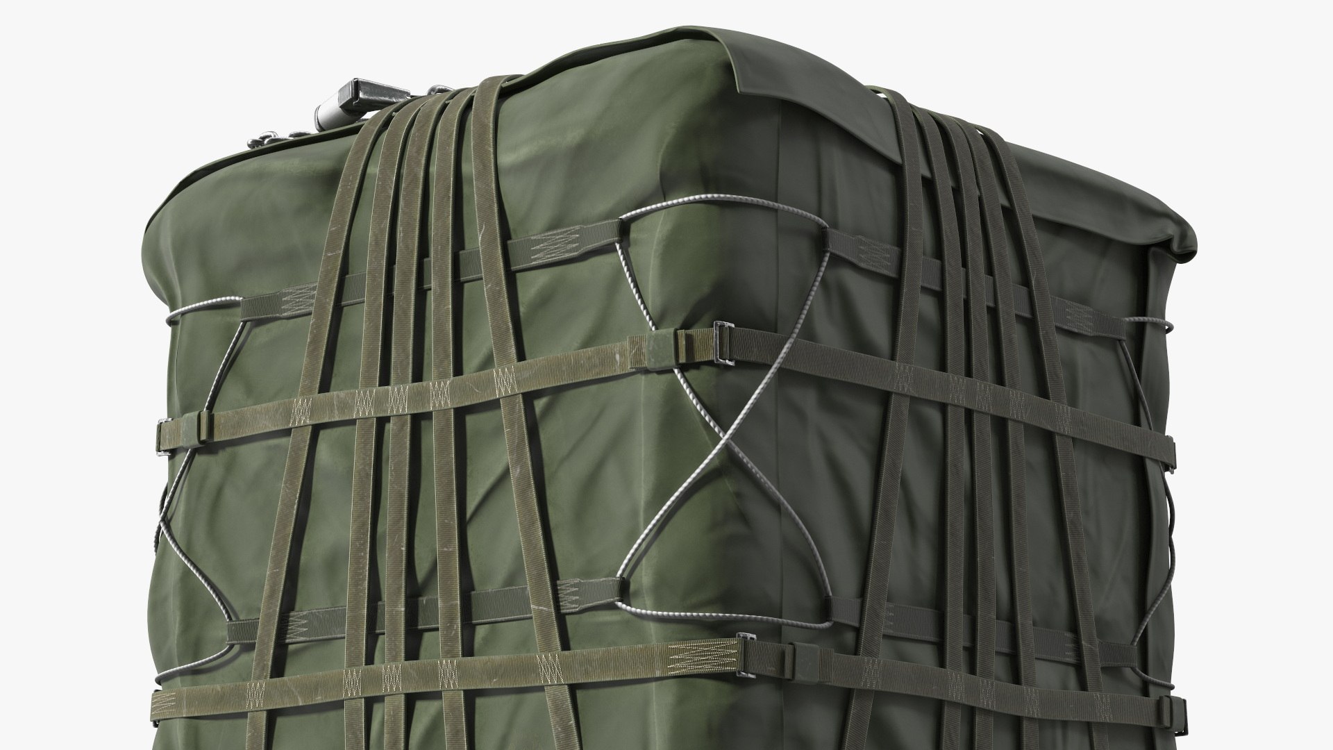 3D Military Cargo Lifting Net Bag Standing - TurboSquid 2194772