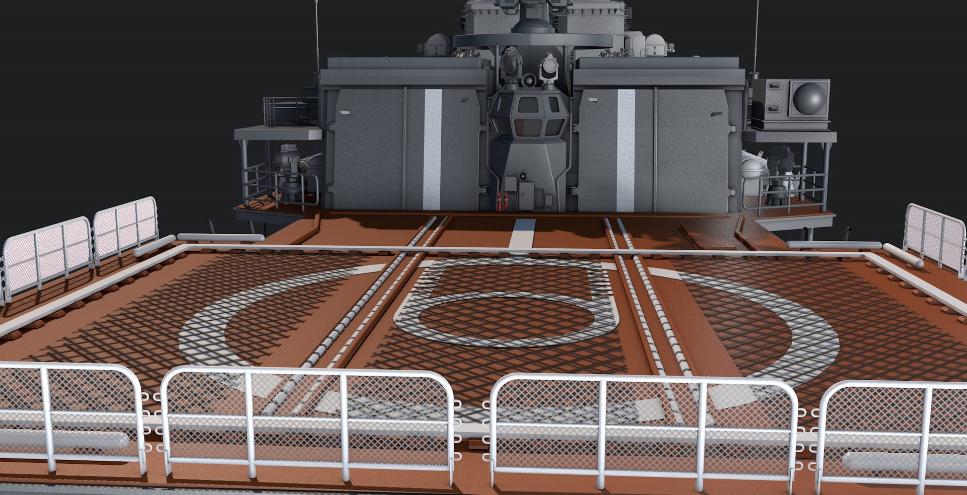 Udaloy Destroyer Russia 3D Model - TurboSquid 1584512