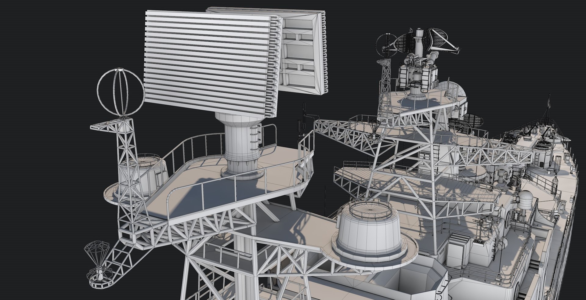 Udaloy Destroyer Russia 3D Model - TurboSquid 1584512