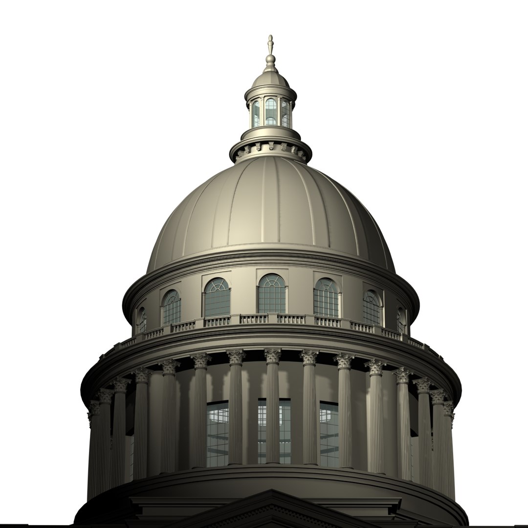 3d model pantheon paris