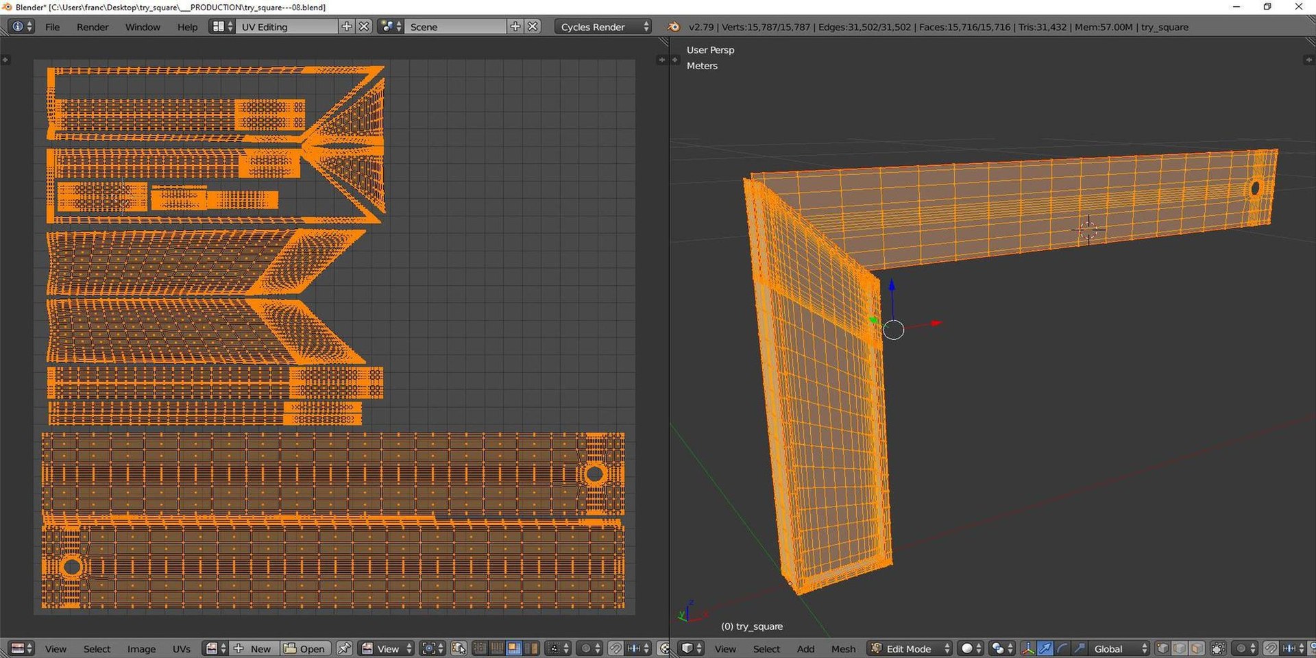 3D Try Square - TurboSquid 1541385