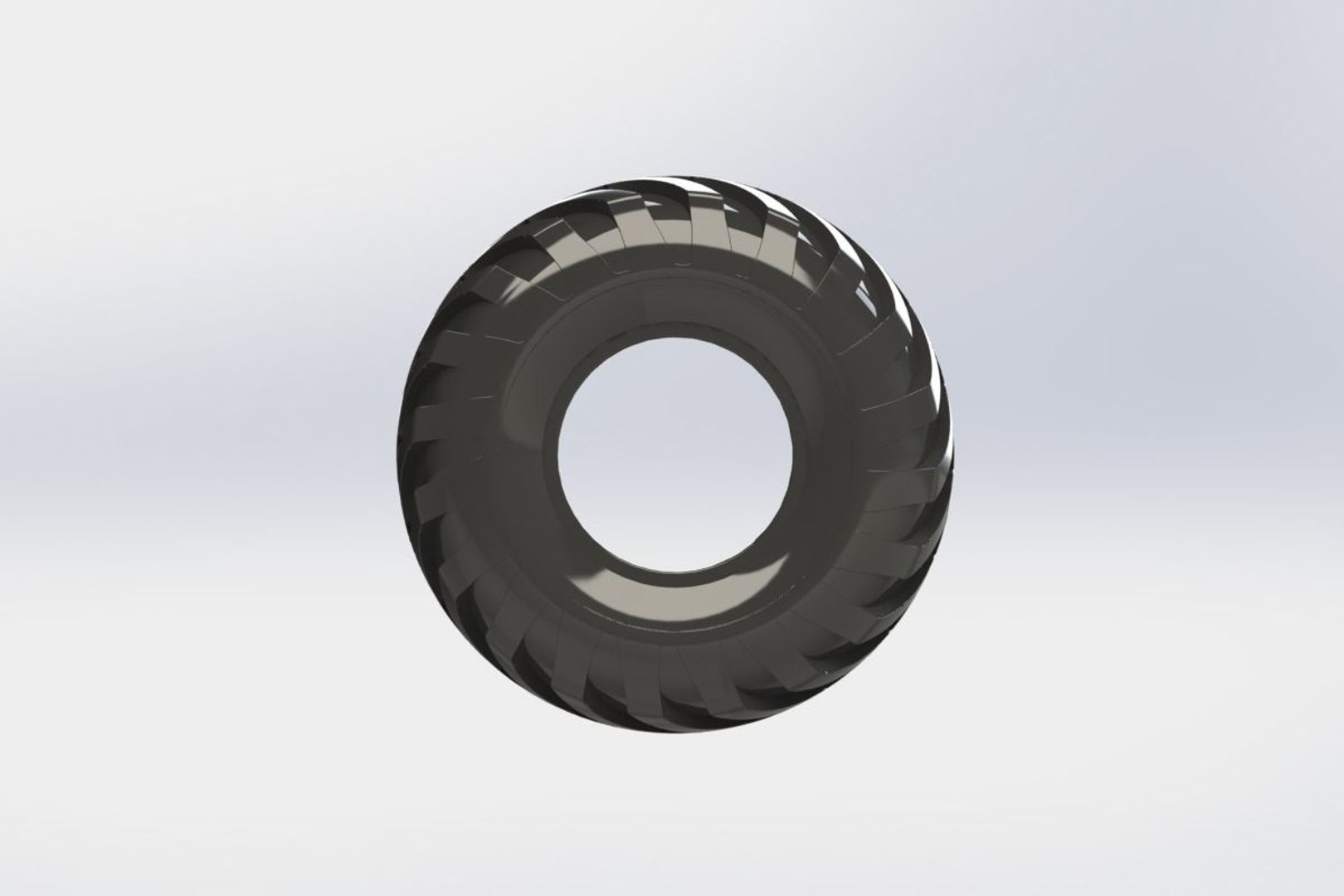 Free Tractor Tyre 3d Model